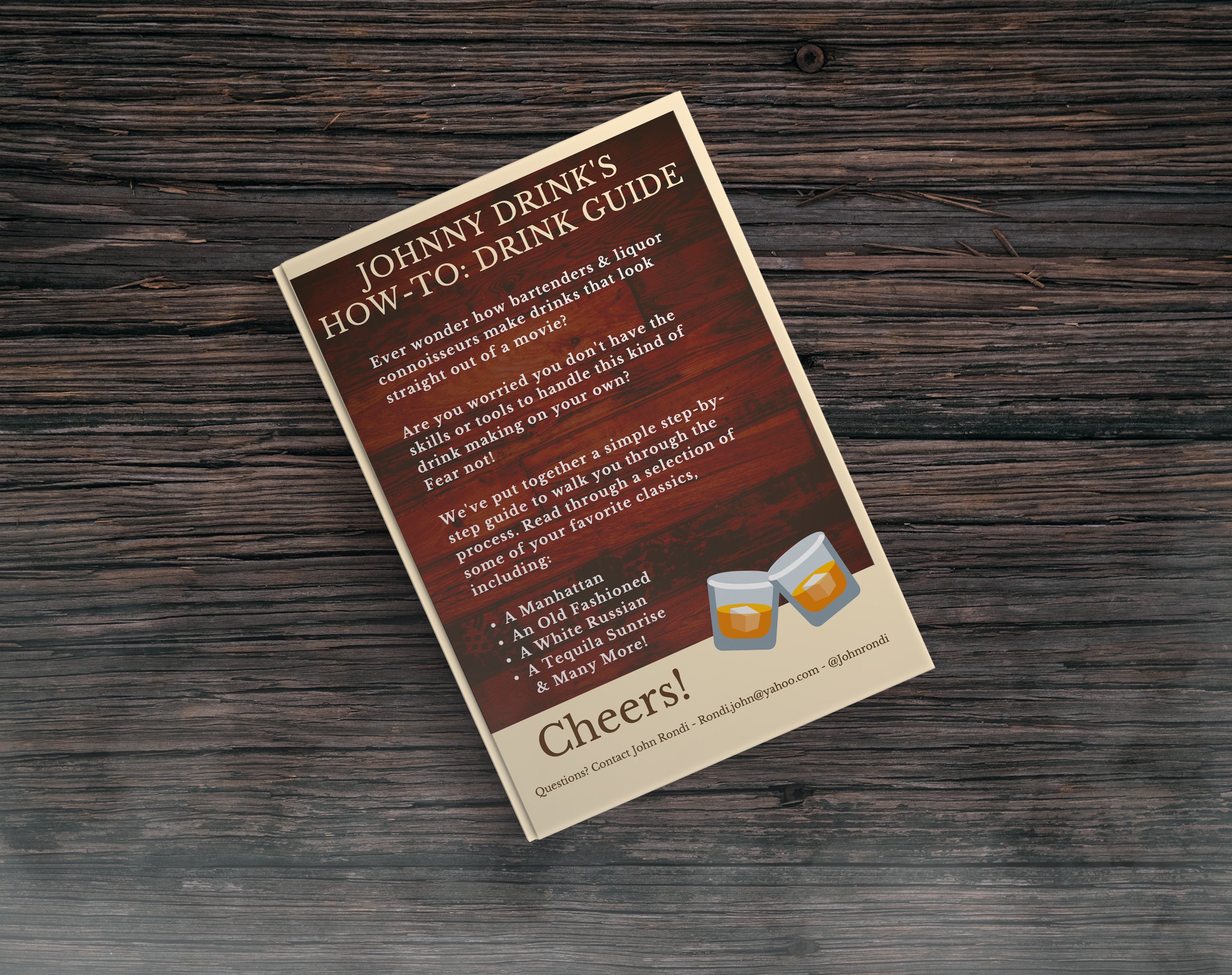 FREE Johnny Drinks Drink Guide (PDF) – johnnydrinks